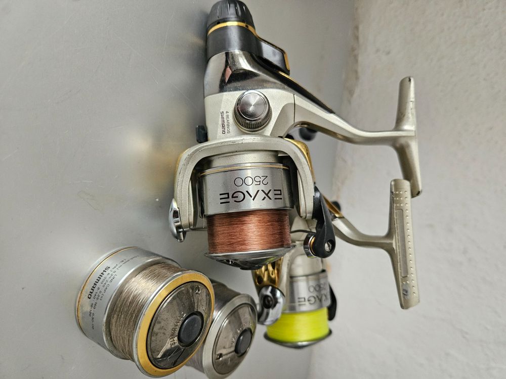 Angelrolle Shimano EXAGE 2500 im Set (Gebraucht) in Stäfa für CHF 30 ...
