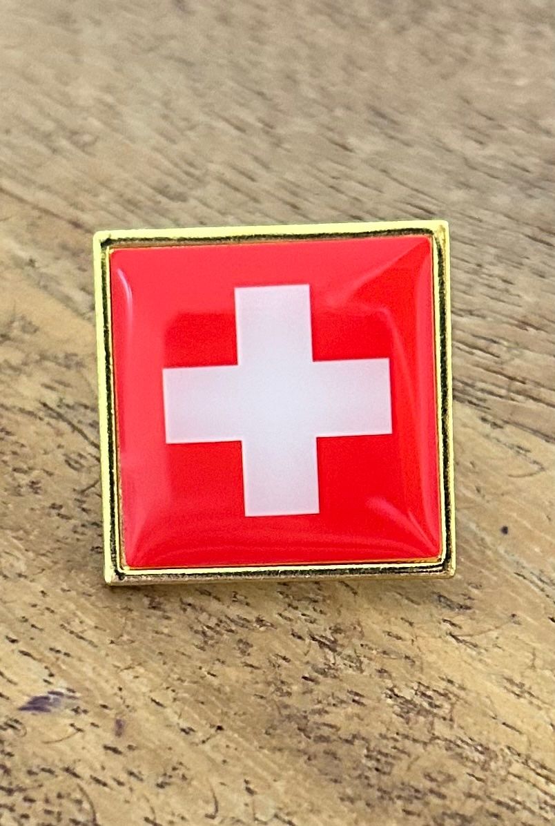 Pin Schweiz / Schweizer Kreuz (Neu und originalverpackt) in Geneve für ...