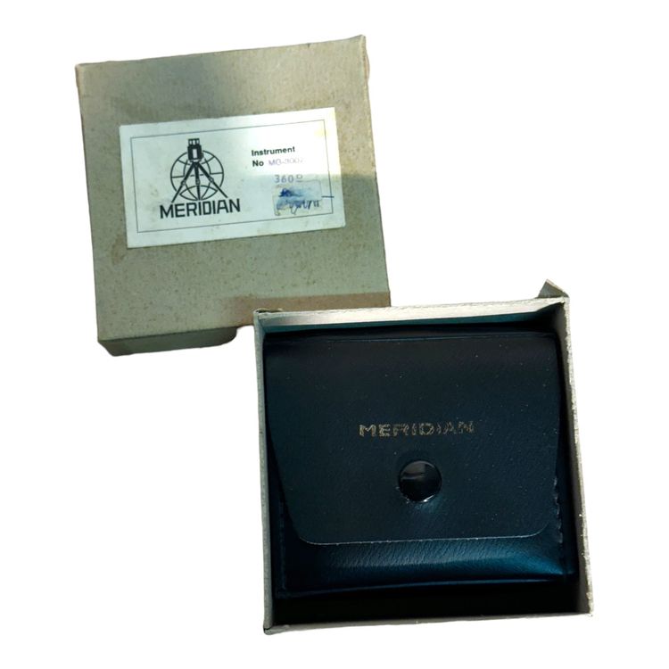 PERY MERIDIAN MG-3002 SITOMETER IN GREEN MADE RARE | Kaufen auf Ricardo