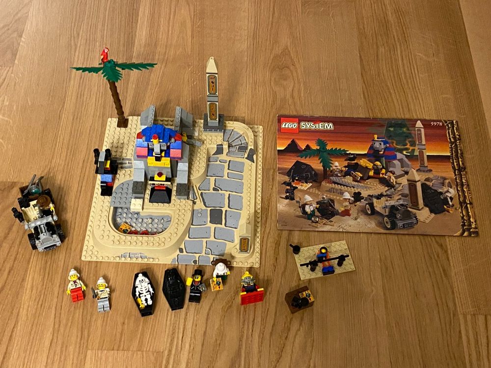 Lego System - The Secret of the Sphinx (5978) -Fast komplett (Gebraucht ...