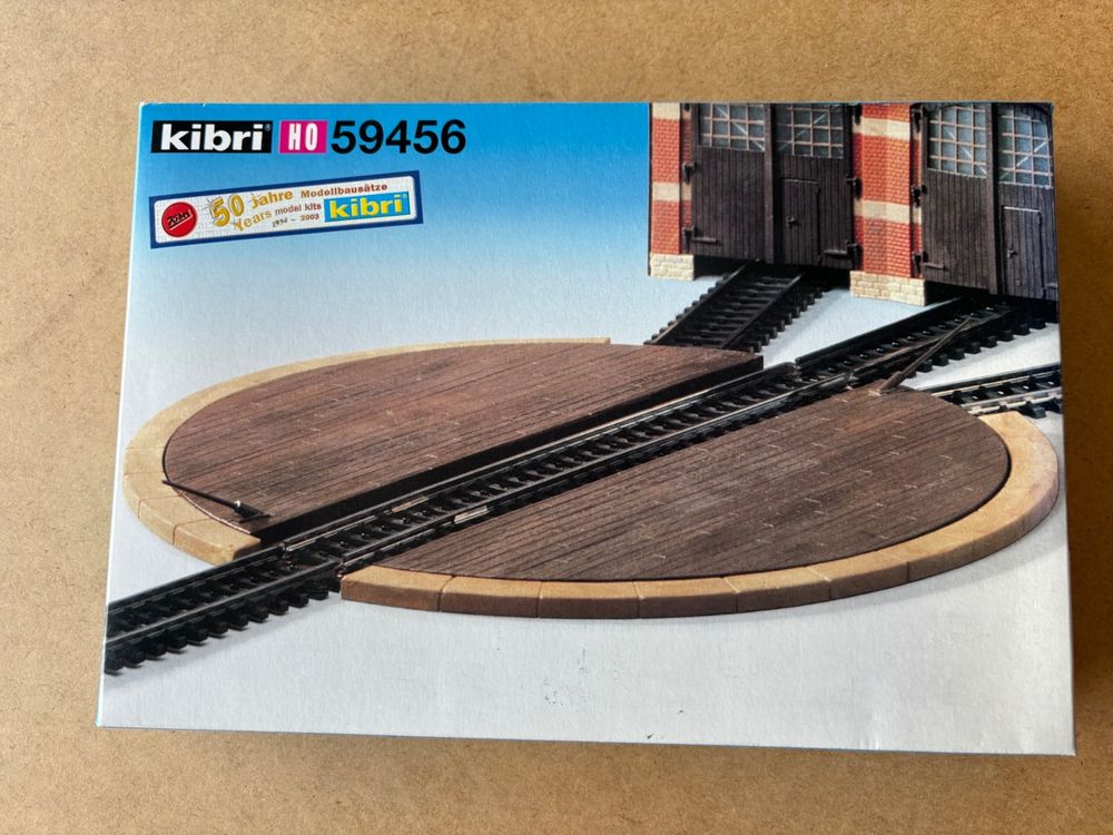 Kibri 59456 Gebäude Bausatz Drehscheibe Handbetrieb (Neu und ...