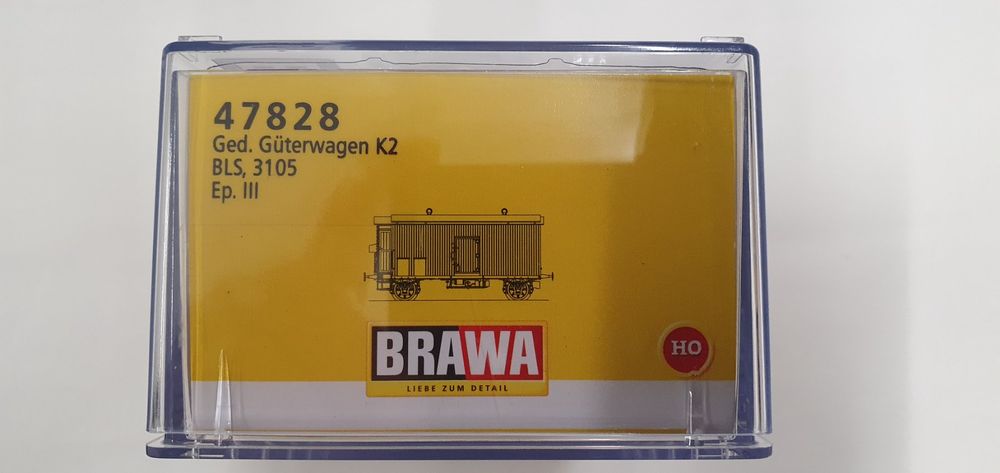 BRAWA 47828 BLS K2 3105, Epoche III Güterwagen (Neu und ...