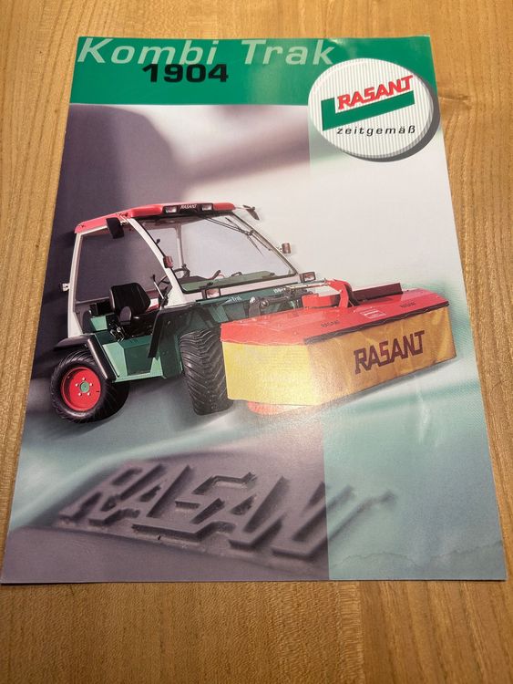 Rasant Kombi Trak 1904 Prospekt (Gebraucht) in Lienz für CHF 10 – mit ...