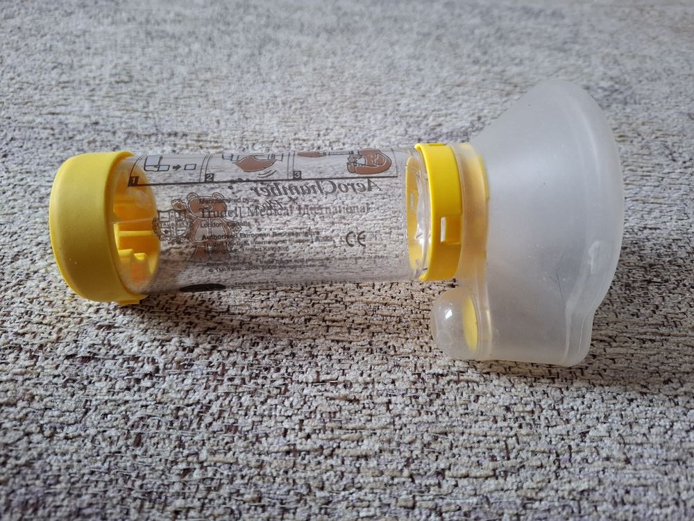 AeroChamber Inhalierhilfe / Spacer für Inhalator Kinder 4000 (Gebraucht ...