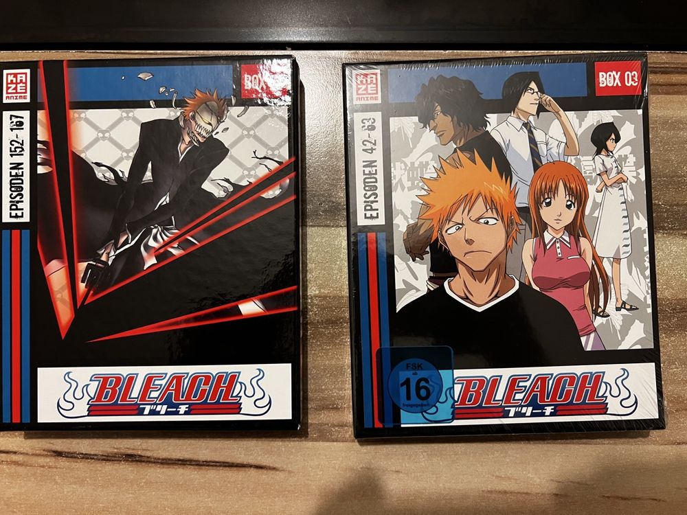 Bleach Anime Blu-Ray Box 3 und 8 (Neu (gemäss Beschreibung)) in Buchs ...