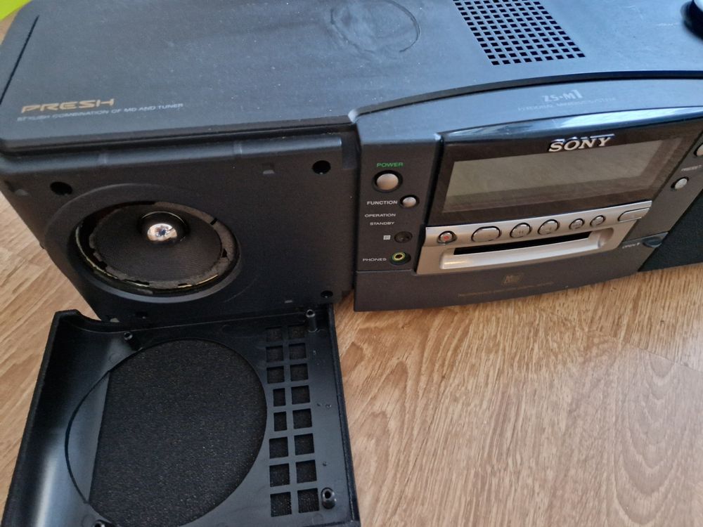 Sony ZS-M1 Minidisk Boombox defekt für Bastler (Defekt) in Zürich für ...