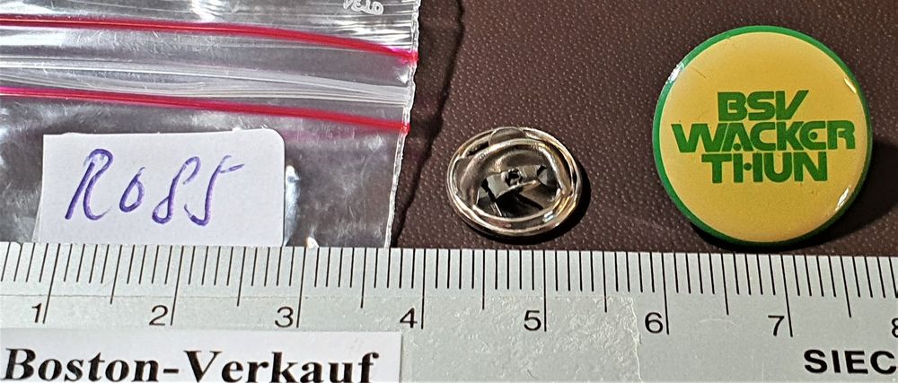 R085 - Pin BSV Wacker THUN (Gebraucht) in Reinach BL für CHF 1.8 – mit Lieferung auf Ricardo kaufen