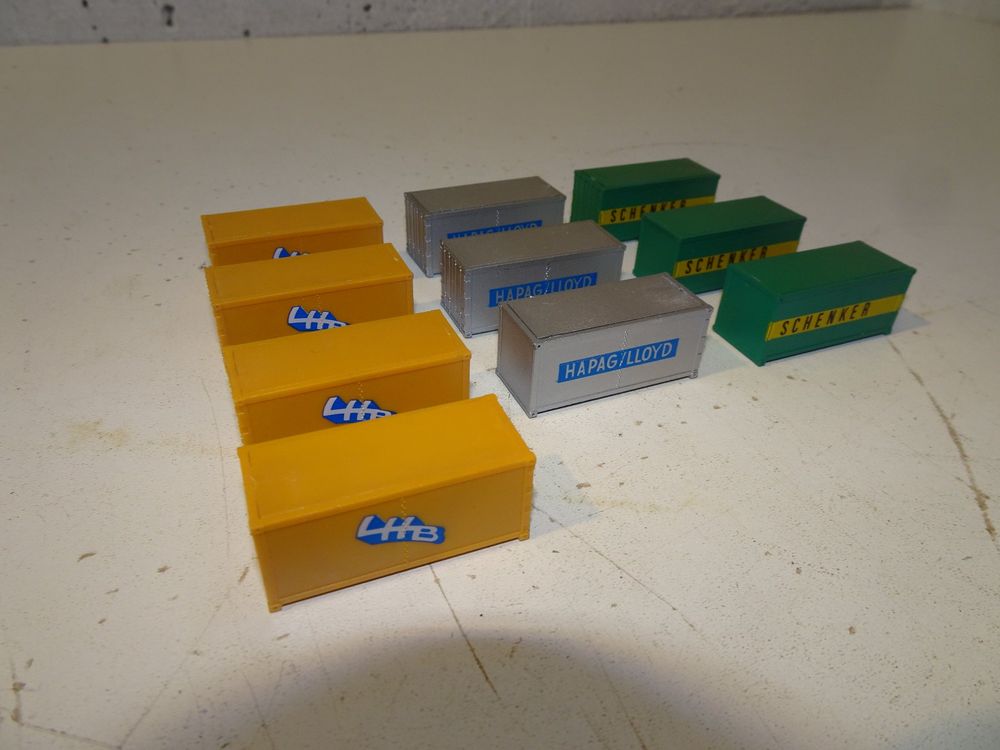 10 Container Schenker Hapag LHB Spur N | Kaufen auf Ricardo