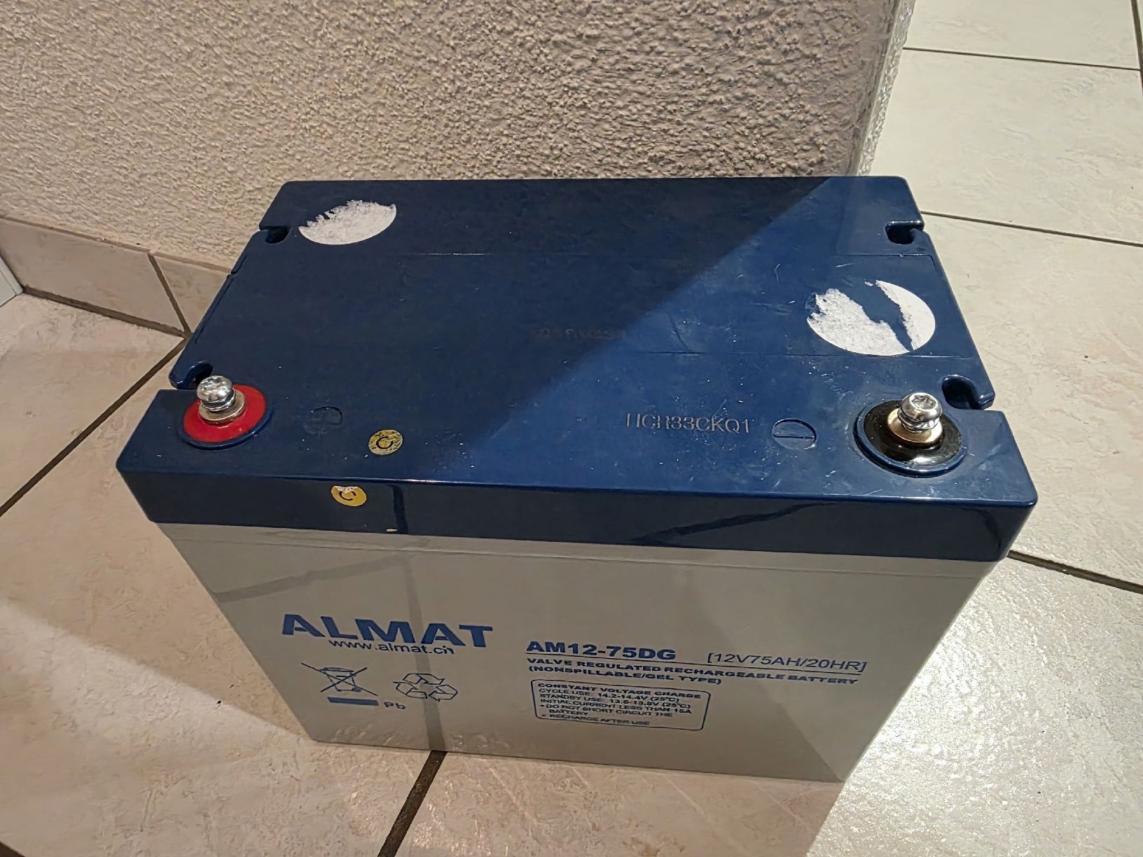 Almat AM12-75DG 12V/75Ah Batterie (Gebraucht) in Eschen für CHF 1 – mit ...