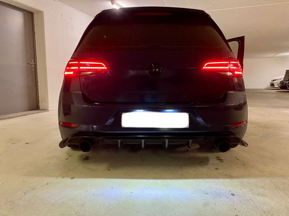 TCR Diffusor VW Golf VII 7 GTI Facelift Original Volkswagen | Kaufen ...