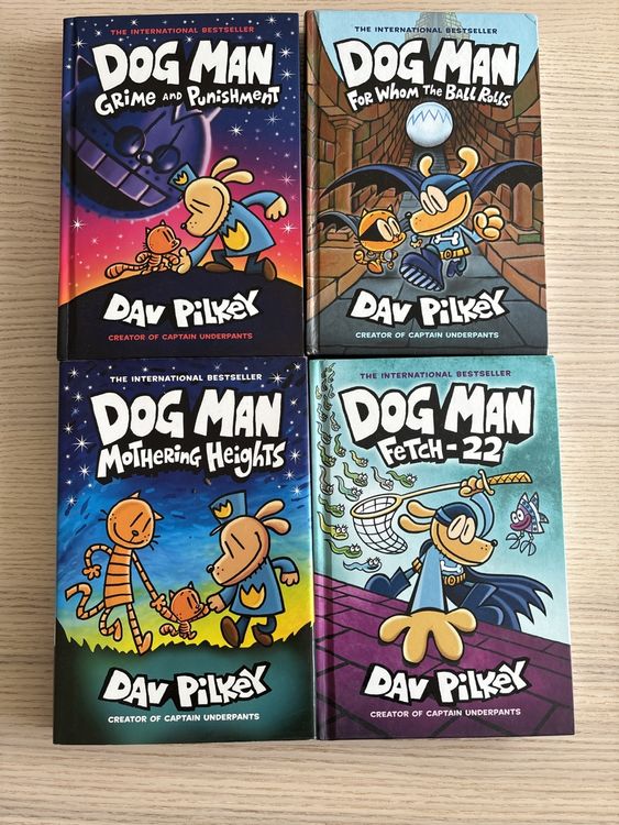 Dog man books 5 chf each | Kaufen auf Ricardo