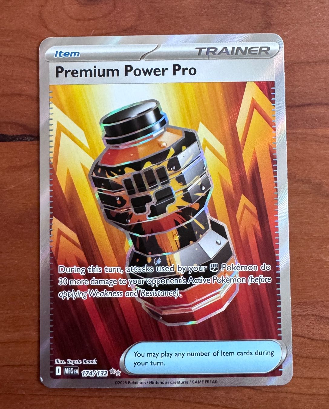 Premium Power Pro FULL ART Pokemon MEG Mega Evolutions 174 (Neu (gemäss ...