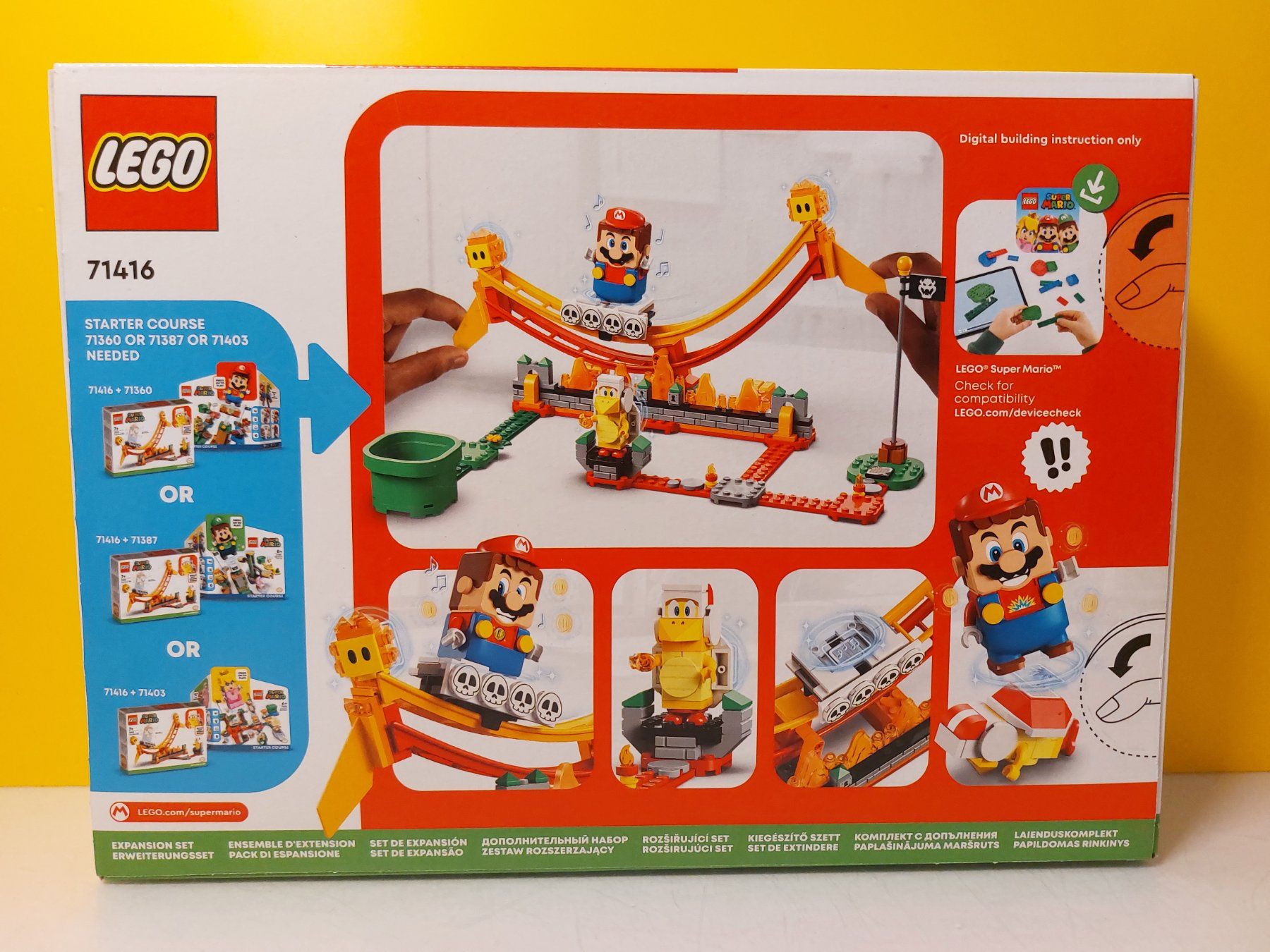 LEGO Super Mario 71416 Lavawelle-Fahrgeschäft NEU (Neu und ...