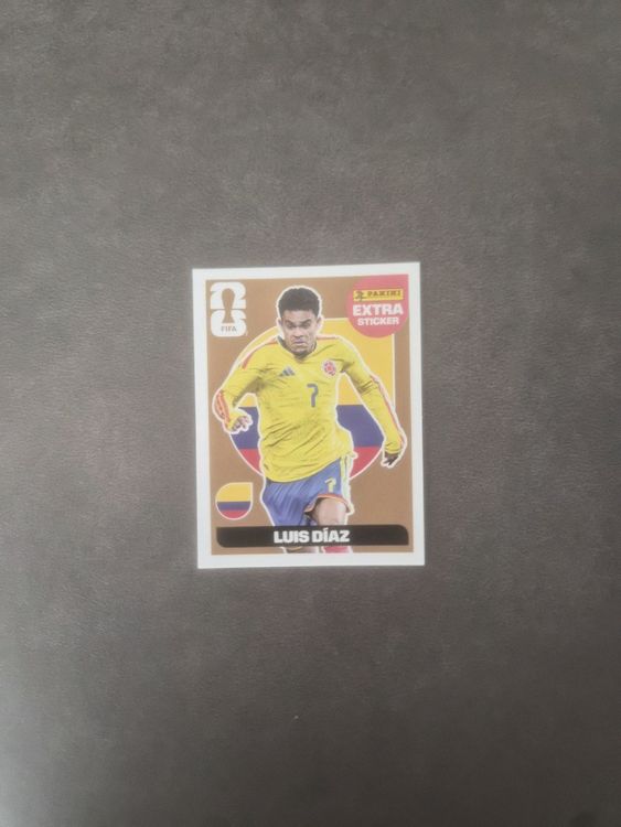 Panini WM 2026 Extra Sticker Luis Diaz Gold Top! (Gebraucht) in Oberwil ...