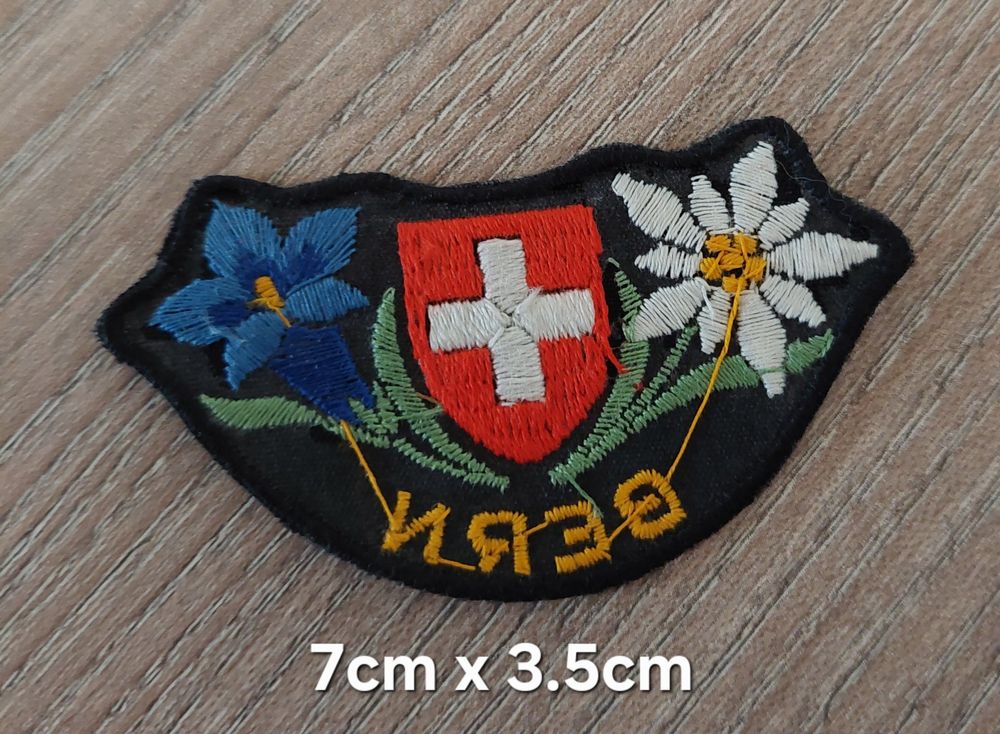 Badge , Patch, Aufnäher BERN , Edelweiss + Enzian (20) (Gebraucht) in Schwarzenbach SG für CHF 3 ...