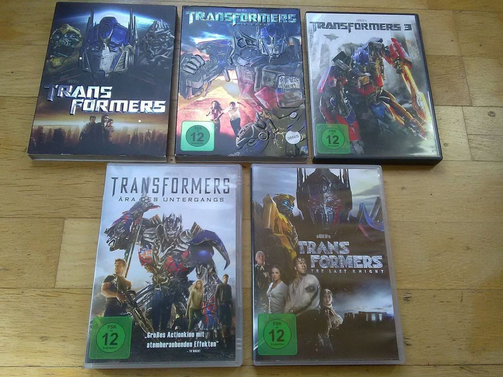Transformers 1-5 (Collection) 5'DVD's (Gebraucht) in St.Galllen für CHF ...