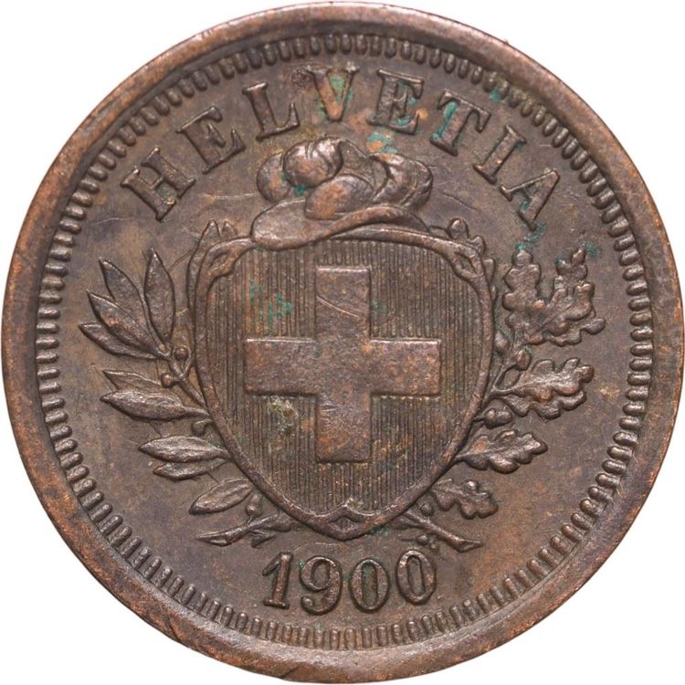Schweiz 1 Rappen 1900 (Gebraucht) in Liestal für CHF 10 – mit Lieferung auf Ricardo kaufen