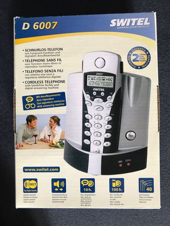 Telefon schnurlos Switel | Kaufen auf Ricardo