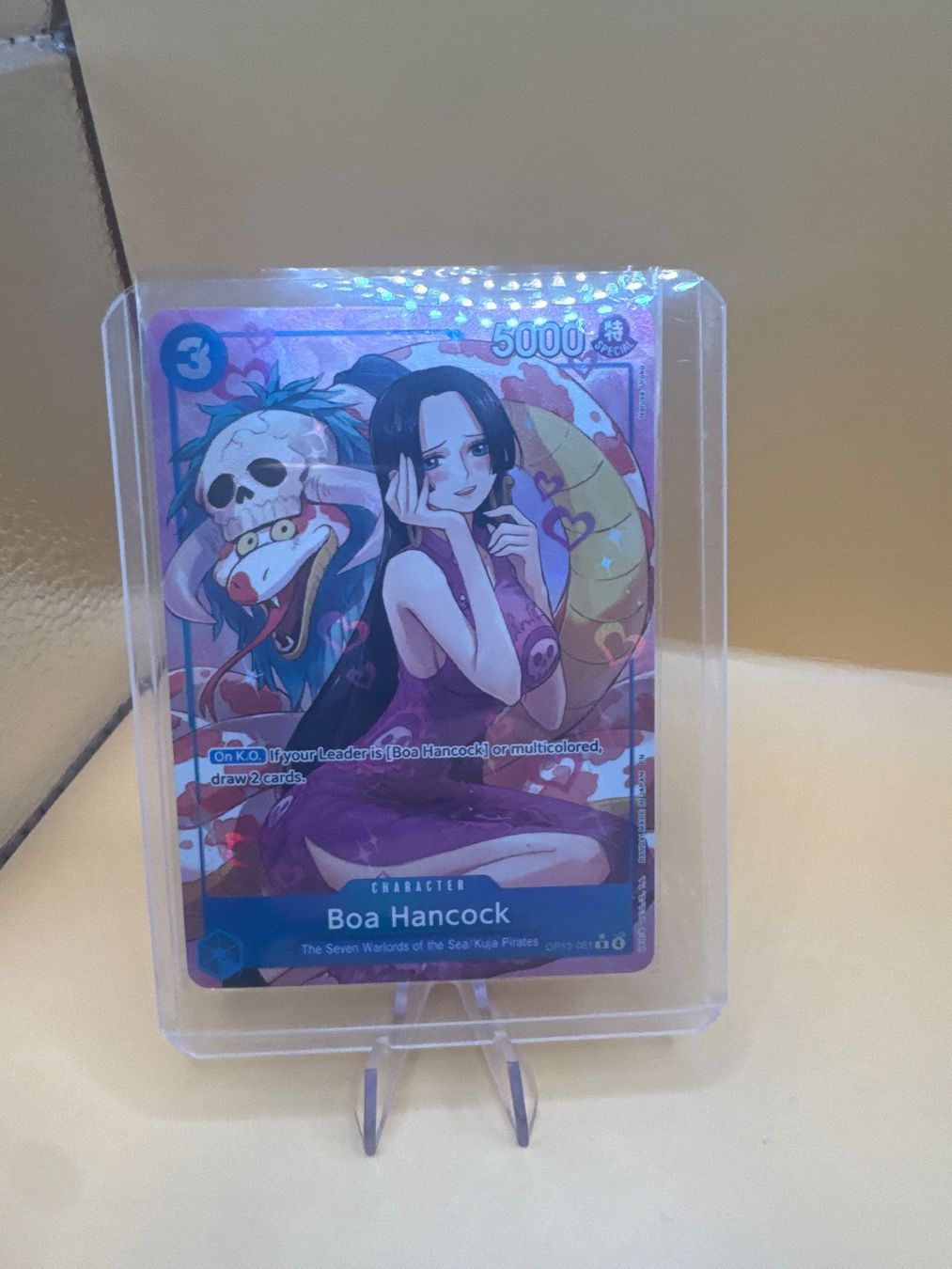 One Piece Boa Hancock Alt Art OP13-051 R* 🇬🇧Karte (Neu (gemäss ...