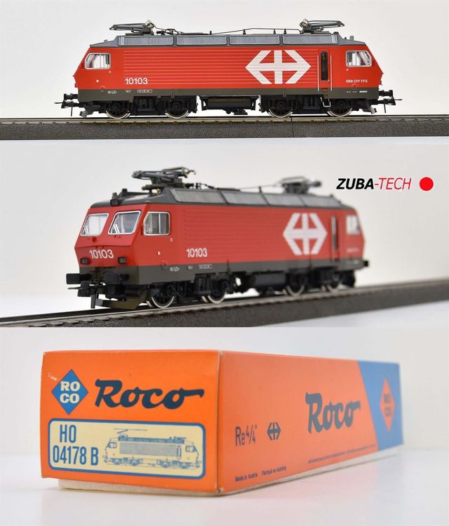 Roco 04178B E-Lok Re 4/4 IV SBB H0 GS OV | Acheter sur Ricardo