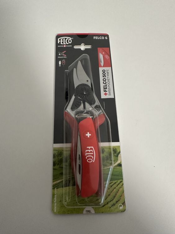 FELCO Gartenschere mit Messer Taschenmesser (Neu und originalverpackt ...