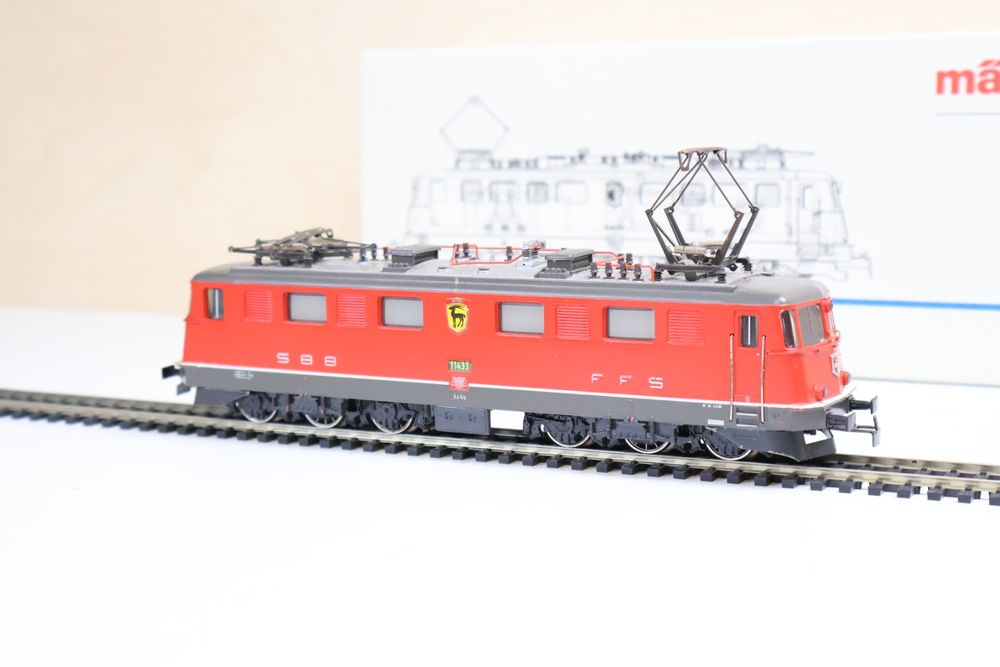 Märklin SBB Ae 6/6 E-Lok - Rot - 3332 - Digital | Kaufen auf Ricardo