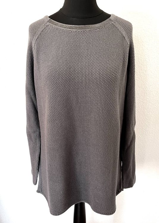 Pullover Strick grau von Monari ️ Gr. 44 (neu) | Kaufen auf Ricardo