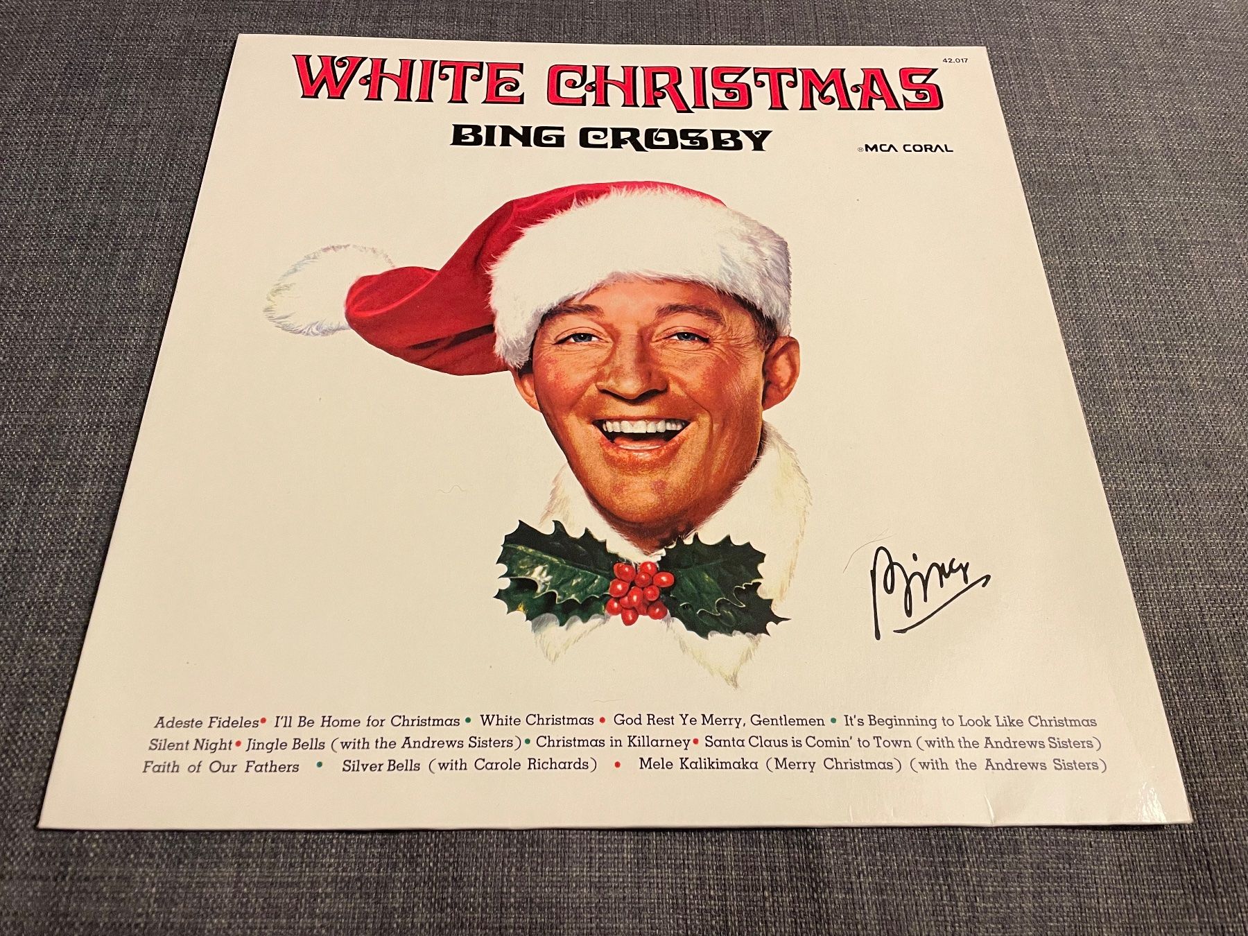 BING CROSBY: WHITE CHRISTMAS (LP) *KULT PLATTE* WEIHNACHTEN (Gebraucht ...