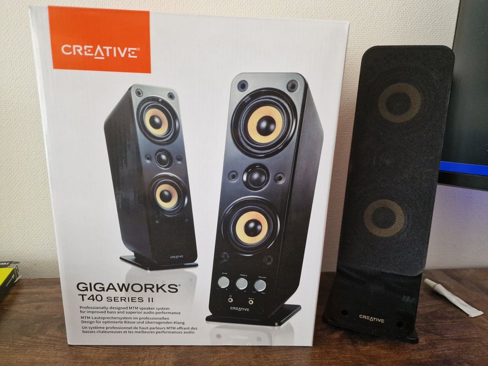 Creative GigaWorks T40 Series II PC-Lautsprecher (Gebraucht) in ...