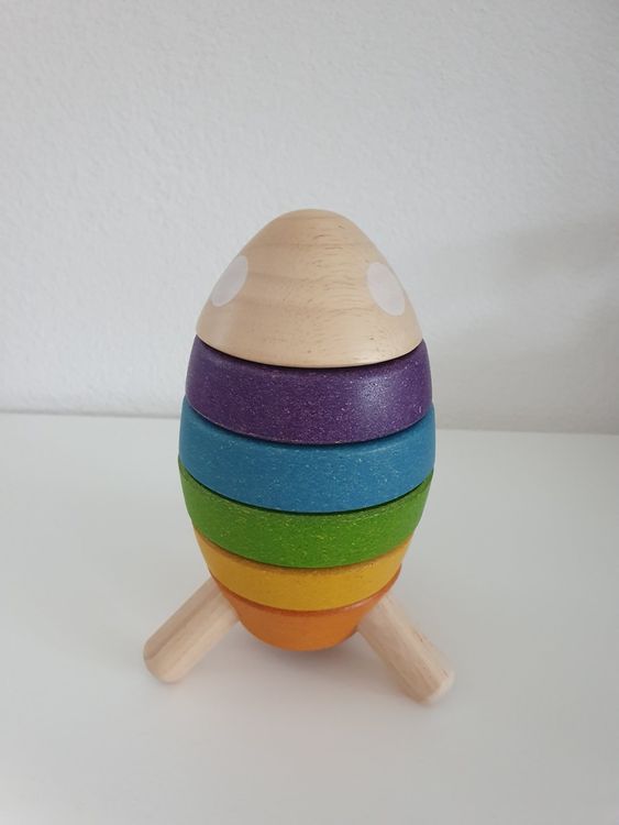 Holz Rakete / stapelbar (Gebraucht) in Buch am Irchel für CHF 5 – mit Lieferung auf Ricardo kaufen