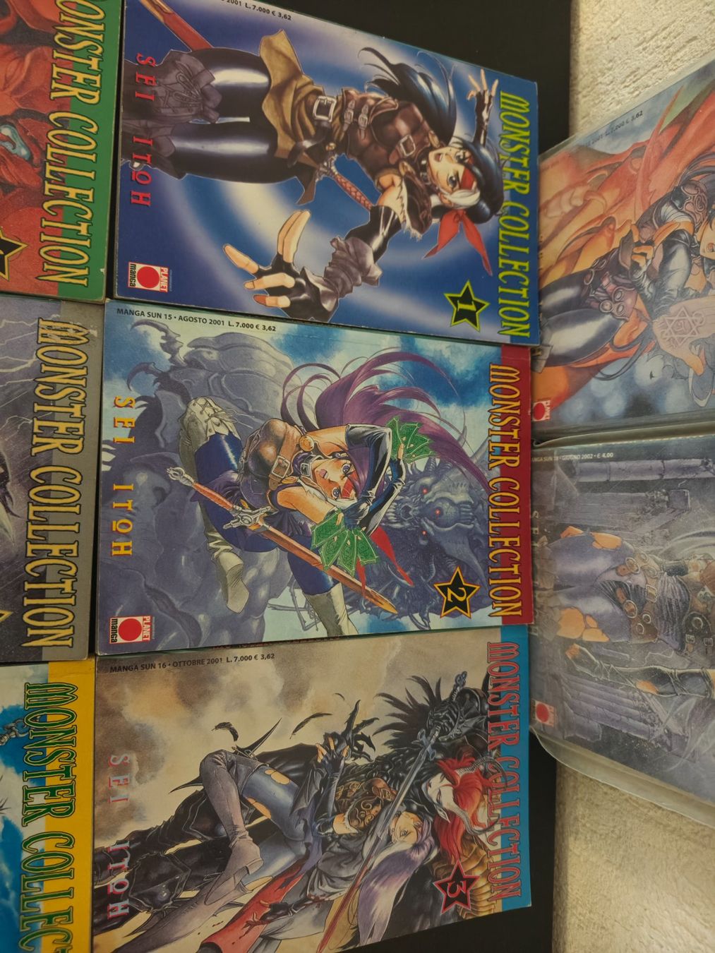 Vendo collezione manga “Monster Collection” – Sei Itoh (Usato) a Dongio ...