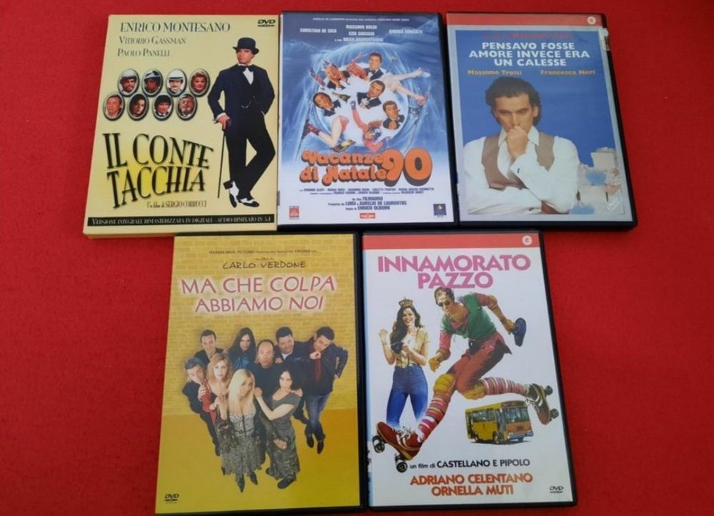 5× Top italian movies DVD 1982-2002 (Gebraucht) in Zuchwil für CHF 8 ...