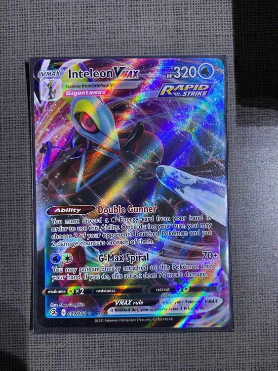 Inteleon Vmax 079/264 Fusion Strike | Kaufen auf Ricardo