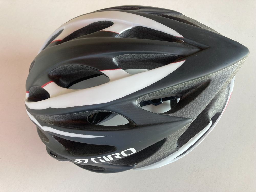 Giro Monza Rennradhelm, Gr. L (59-63cm) schwarz/weiss | Kaufen auf Ricardo