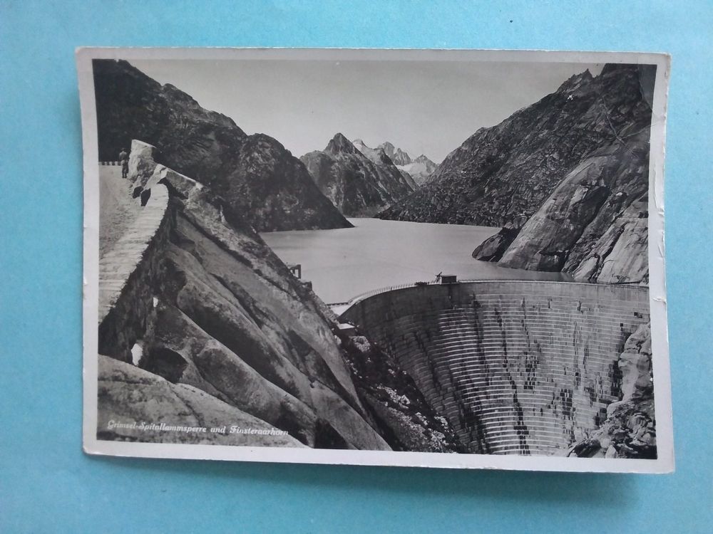 Grimsel Spitallammsperre Staudamm Staumauer (Gebraucht) in Appenzell ...