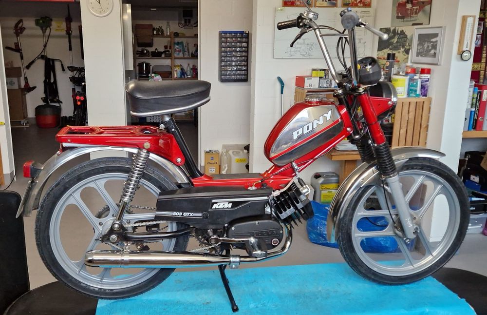 Pony-Sachs 503 GTX, optimiert durch Siggnature Bikes Saland (Gebraucht ...