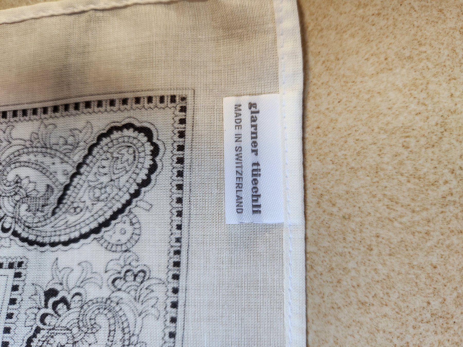 Glarnertüechli Swiss made blumer weiss od. Beige (Neu (gemäss ...