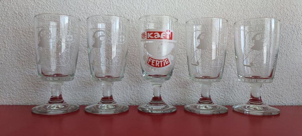 Kafi Fertig Gläser Set (Neu (gemäss Beschreibung)) in St.Peterzell für ...