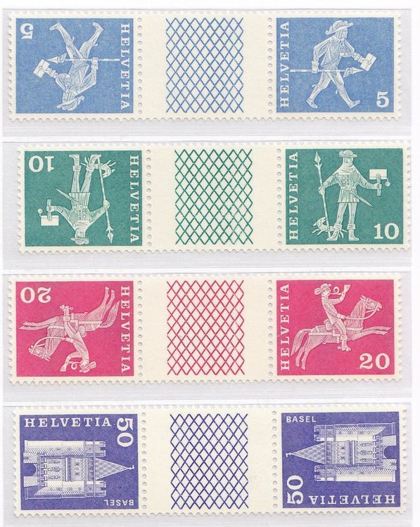 1960 Satz Kehrdrucke mit Zwischensteg ** POSTFRISCH ** | Kaufen auf Ricardo