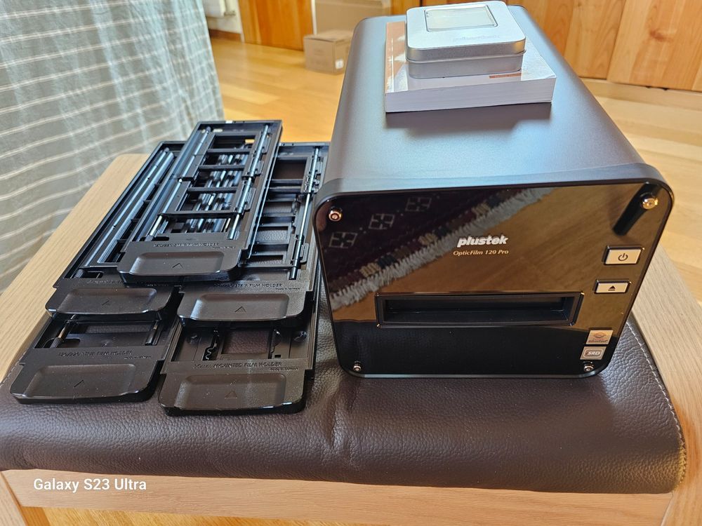 Like new! Professional FILM Scanner PLUSTEK OPTIFILM 120 PRO (Gebraucht ...