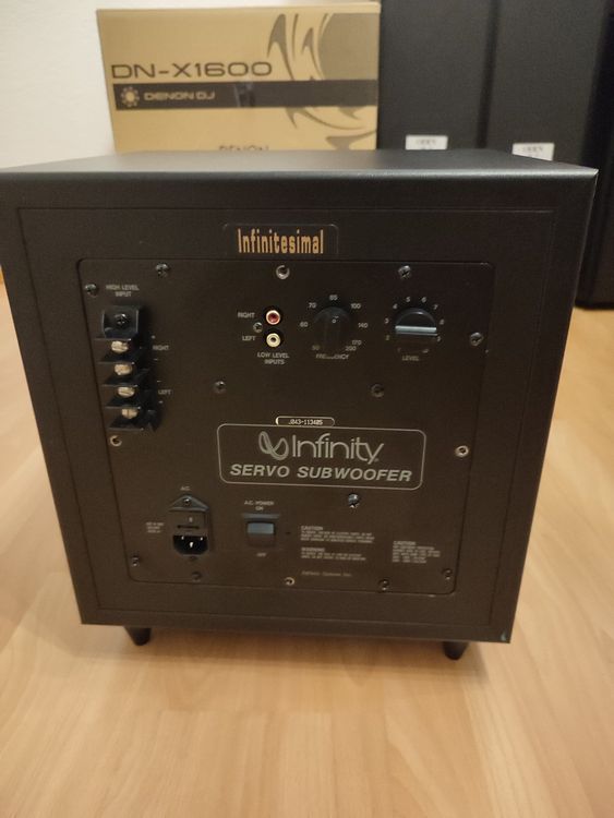 Infinity Servo Subwoofer Infinitesimal | Kaufen auf Ricardo