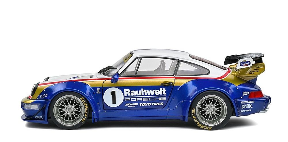 PORSCHE 911 (964) #1 RWB "Rothmans-Design" 2022 1:18 Solido (Neu und ...