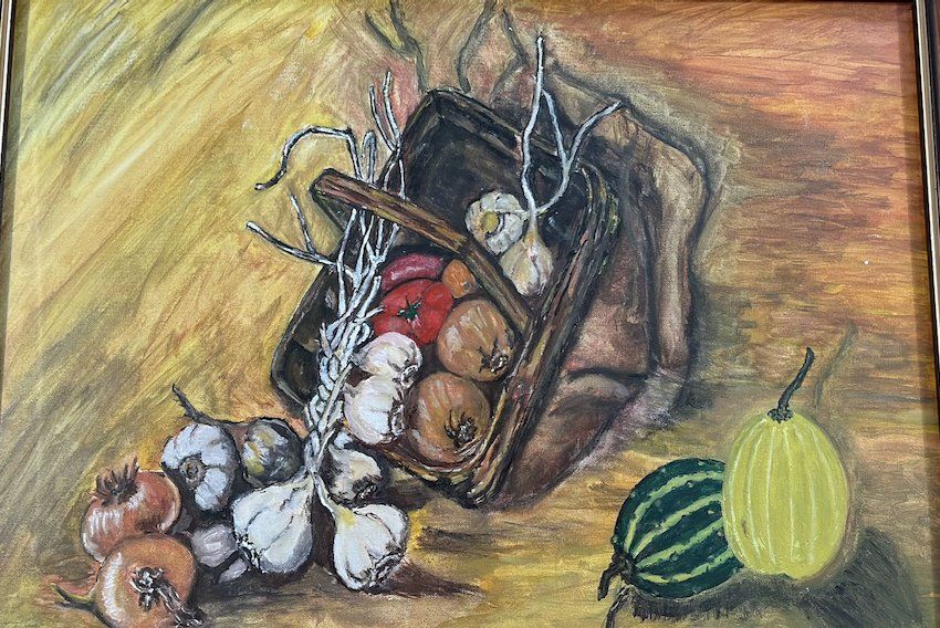 Gemälde, Stilleben mit Gemüse signiert Max Brugger (ID 6865) (Gebraucht ...