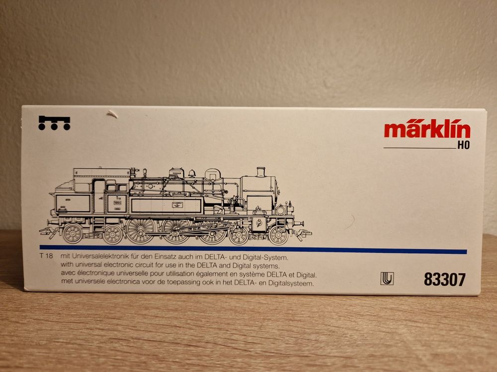Märklin 83307 Dampflok T18 1994 H0 OVP NEU (Neu und originalverpackt ...