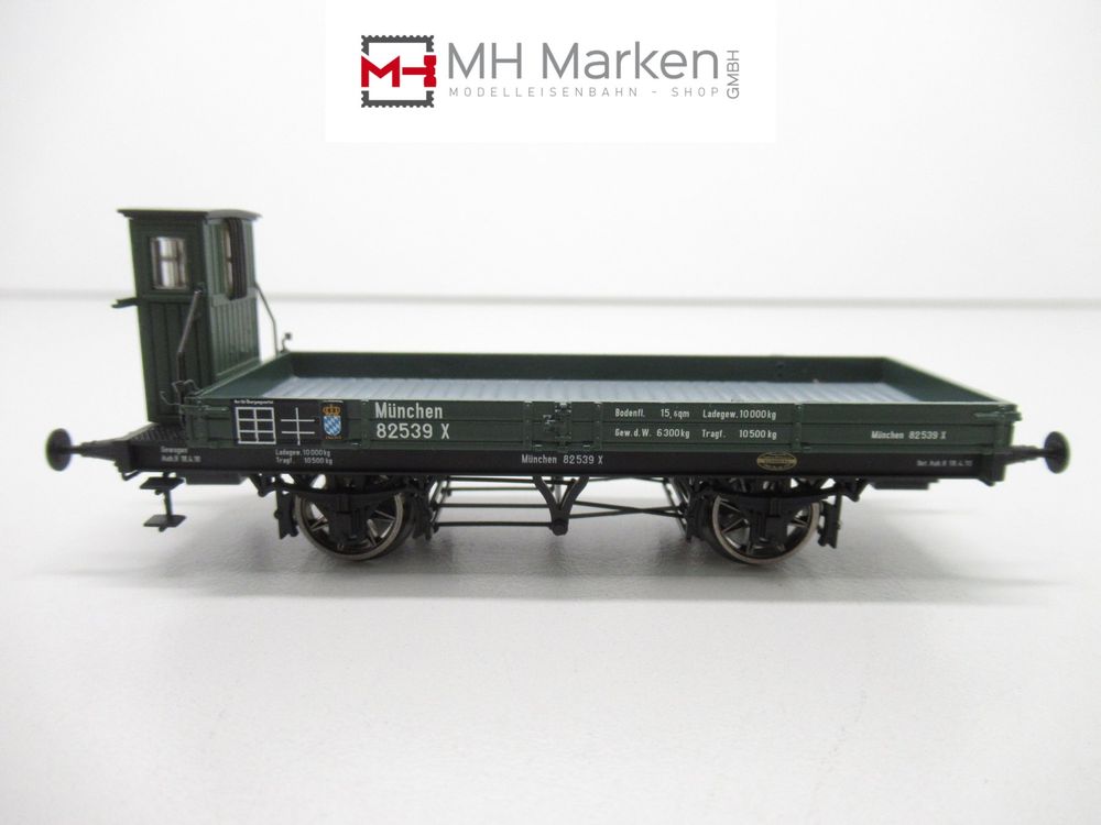 Brawa 48001 K.Bay.Sts.E.B. Niederbordwagen X München DC H0 | Kaufen auf ...