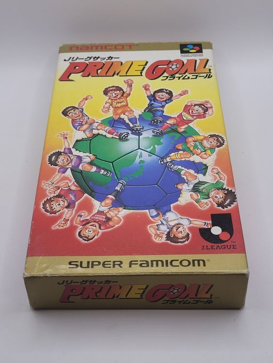 J Leauge Soccer Prime Goal OVP SNES Super Famicom Jap. (Gebraucht) in ...