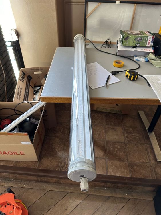 Zumtobel Rohrleuchte Tubilux XT-4500-840 PC L 1285 LPP TW (Gebraucht ...