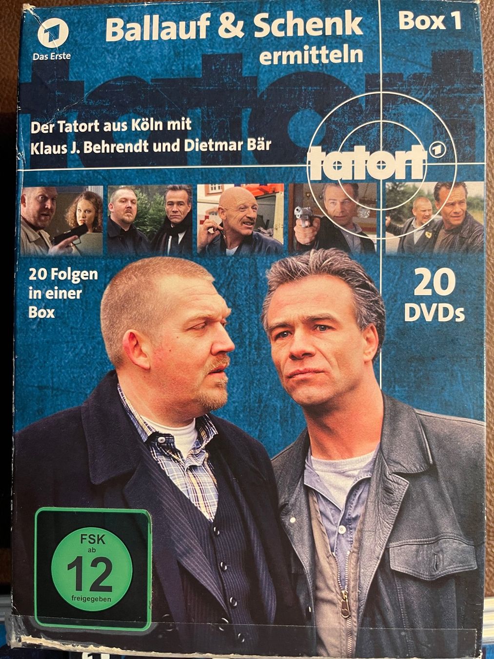 Tatort aus Köln - Ballauf & Schenk ermitteln Box 1 [20 DVDs] (Gebraucht ...