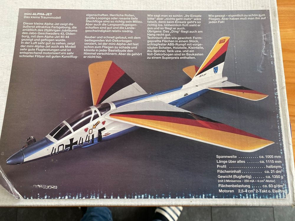 mini Alpha-Jet von Topp Modell | Kaufen auf Ricardo