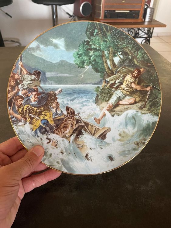 Assiette en Porcelaine de Langenthal « Tells Sprung » Bradex | Kaufen ...